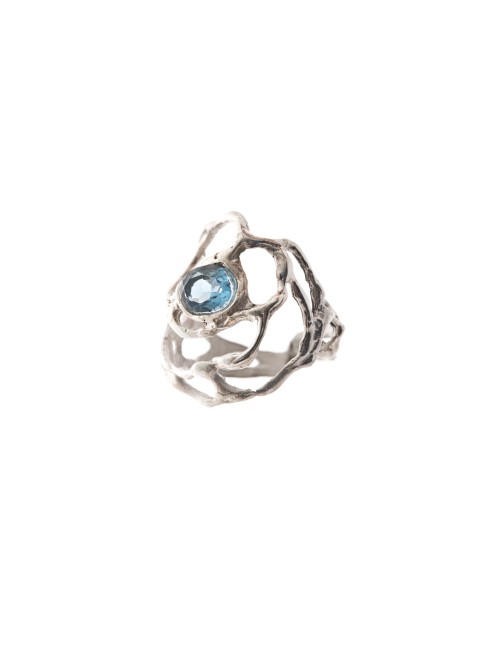 GAUDI BARCELONA SILVER RING